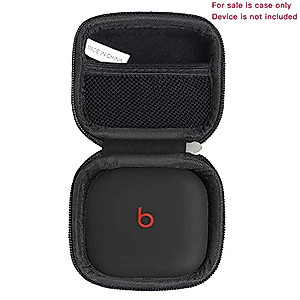 Hermitshell Hard Travel Case for Beats Fit Pro – True Wireless Noise Cancelling Earbuds (Black)