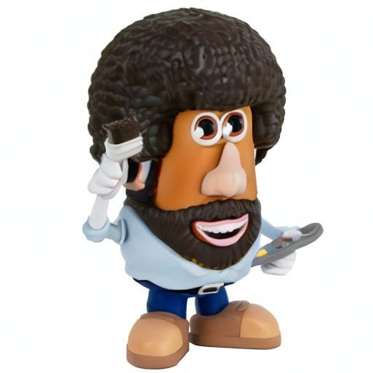 Poptaters - Bob Ross - Includes 15 Interchangeable Facial and Body Parts Including one Surprise Potato Head Original Piece! Recommended for Ages 8 and up