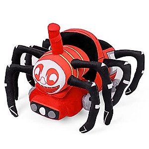 HitToys Choo Choo Charles Plush 10 in, Horrible Game Stuffed Animal Spider Train Gift for Fans
