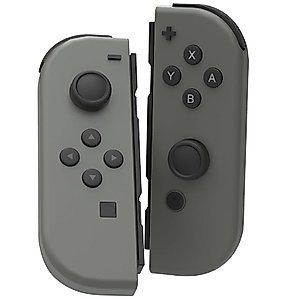 Wiv77 Joypads for Nintendo Switch Controller, Gray Joypads Switch Controller for Nintendo Switch/Lite/OLED,Left and Right Switch Joypad Support Dual Vibration/Wake-up Function/Motion Control,No NFC