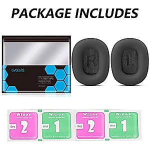 Premium Replacement Ear Cushions for Apple AirPods Max Headphone, Protein Leather Memory Foam Earpads with Excellent Noise Isolation