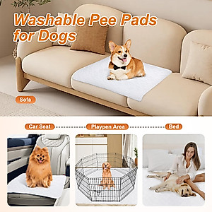 Dog Pee Pads Washable, 65"x48" Large Absorbent Puppy Playpen Pads for Indoors Dogs Potty, Puppy Housebreaking Essentials Waterproof Rugs for Pets, Reusable Bed Pads for Incontinence, Kids, 1 Pack