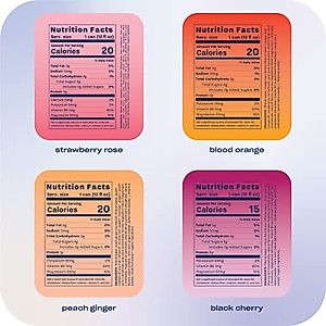 Recess Mood Magnesium Supplement Drink Calming Beverage, 12 Ounce, Pack of 12 (Variety Pack, 12 Pack) *Original Flavors*