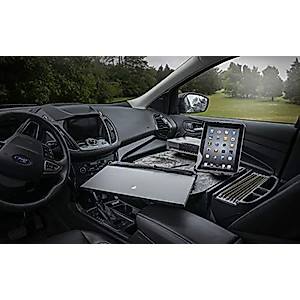AutoExec AUE25750 RoadMaster Car Desk Realtree Edge Camouflage with Printer Stand and Tablet Mount