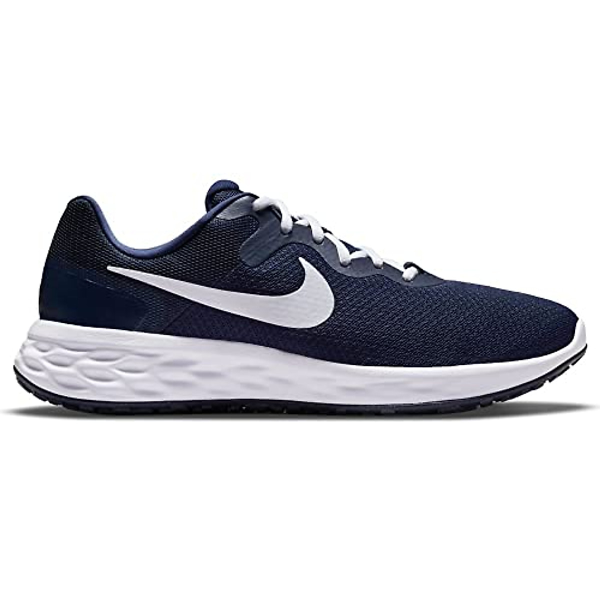 NIKE Men's Race Sneaker, Midnight Navy White Obsidian Ashen Slate, 11.5