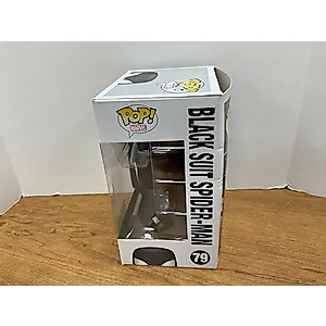 Funko Spider-Man POP! Marvel Black Suit Spider-Man Exclusive Vinyl Bobble Head #79