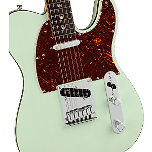 Fender American Ultra Luxe Telecaster - Surf Green with Rosewood Fingerboard