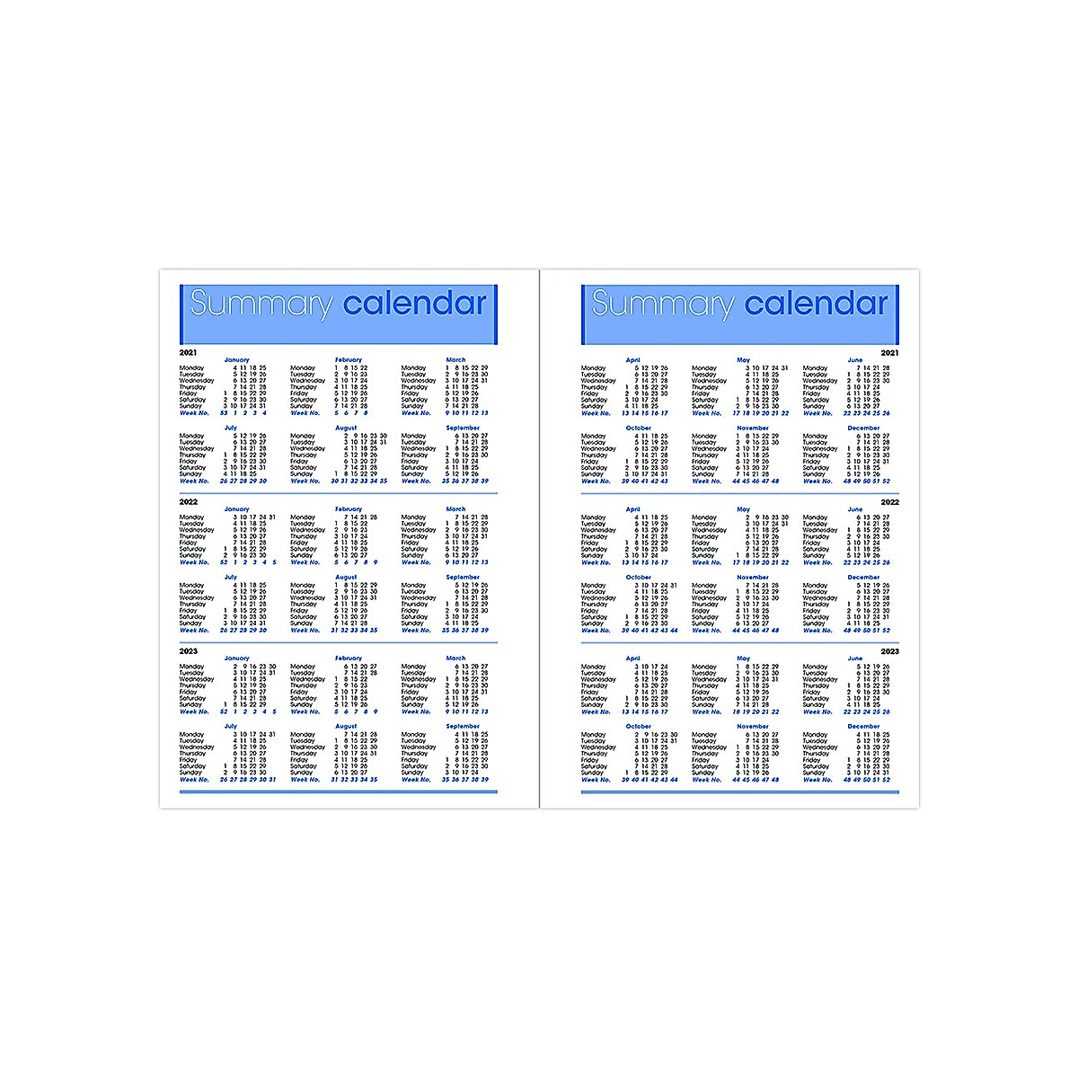 Letts Rhino 2022 Diary - A5 Week to View with appointments - Black