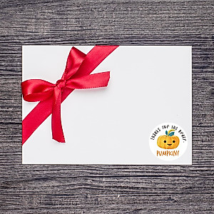 Wailozco 240 PCS Halloween Thanks Order Stickers,Funny Small Business Envelopes Stickers for Business Packages/Handmade Goods/Bags,Halloween Theme Small Shop Business Stickers for Envelopes Seals