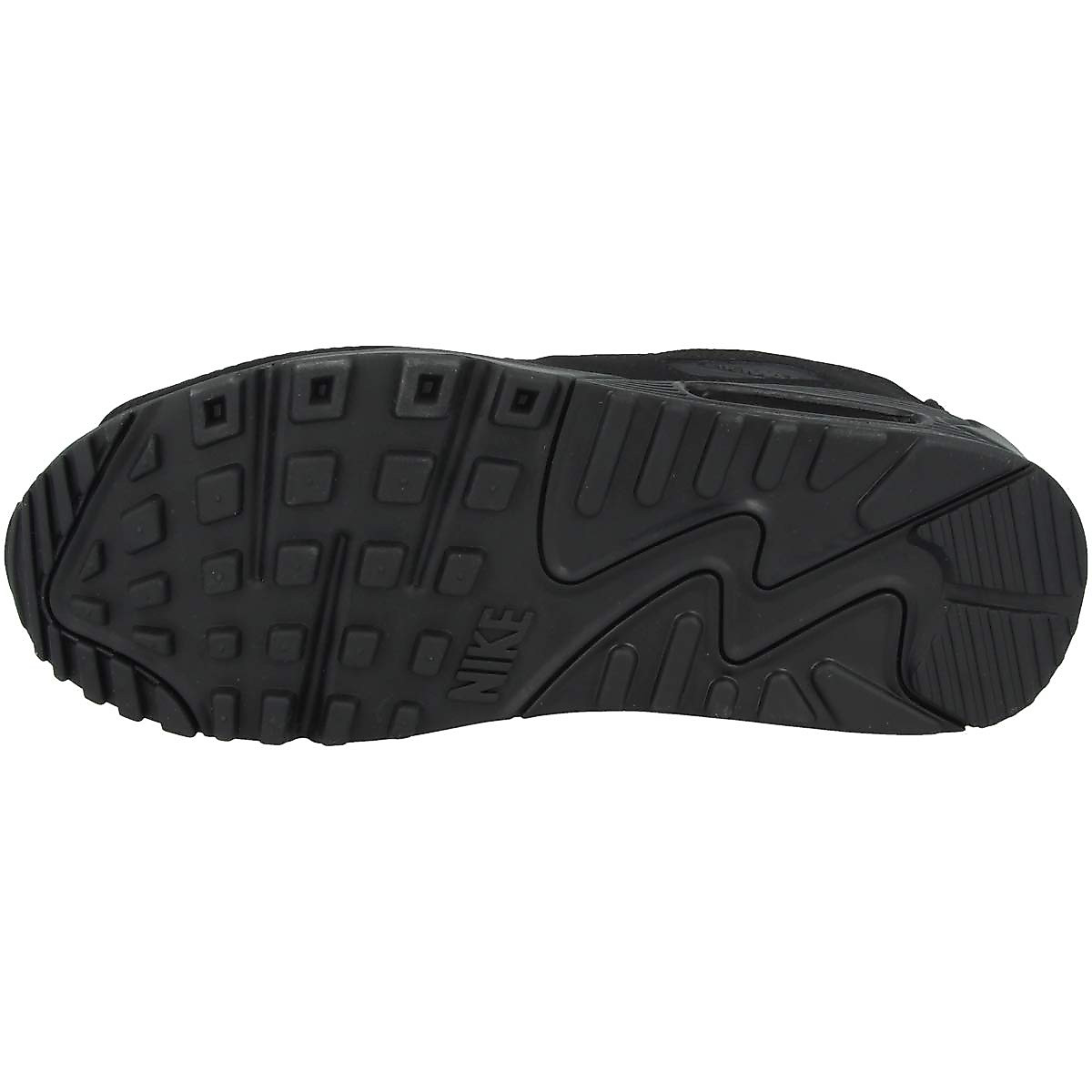 NIKE Women's Race Running Shoe, Black Black Black White, 6.5