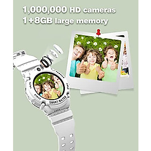 PTHTECHUS Kids Smart Watch with SIM Card, 4G GPS Tracker Watch for Kids, Combines Phone Video Voice and Wi-Fi Call, Wrist Watch Suitable for 8-16 Boys Girls Birthday Gifts