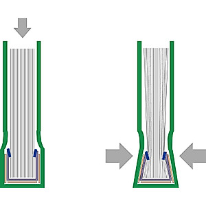 Leitz 73910035 impressBIND Hard Covers, 7.0 mm Spine, Blue, Pack of 10