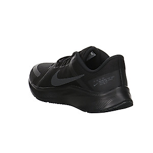 Nike Men's Quest 4 Platform Running Shoes, Black/Dk Smoke Grey, 10.5 M US