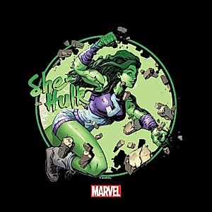 CafePress She Hulk Punching Square Sticker Square Bumper Sticker Car Decal