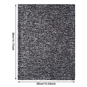 6 Pieces Winter Neck Warmer Gaiter Fleece Neck Gaiter Unisex Face Covering Lined Warm Cold Weather Scarf Wrap for Men Women (Classic Colors)