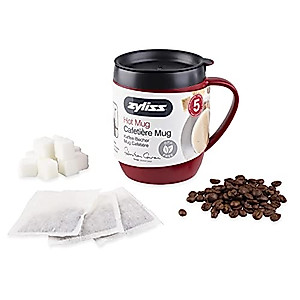 Zyliss Hot Mug Cafetiere, Red