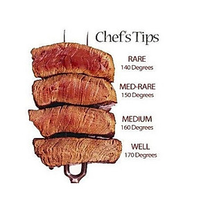 Everyday Cooking Essentials Instant Read Thermometer with Probe,Wireless Remote