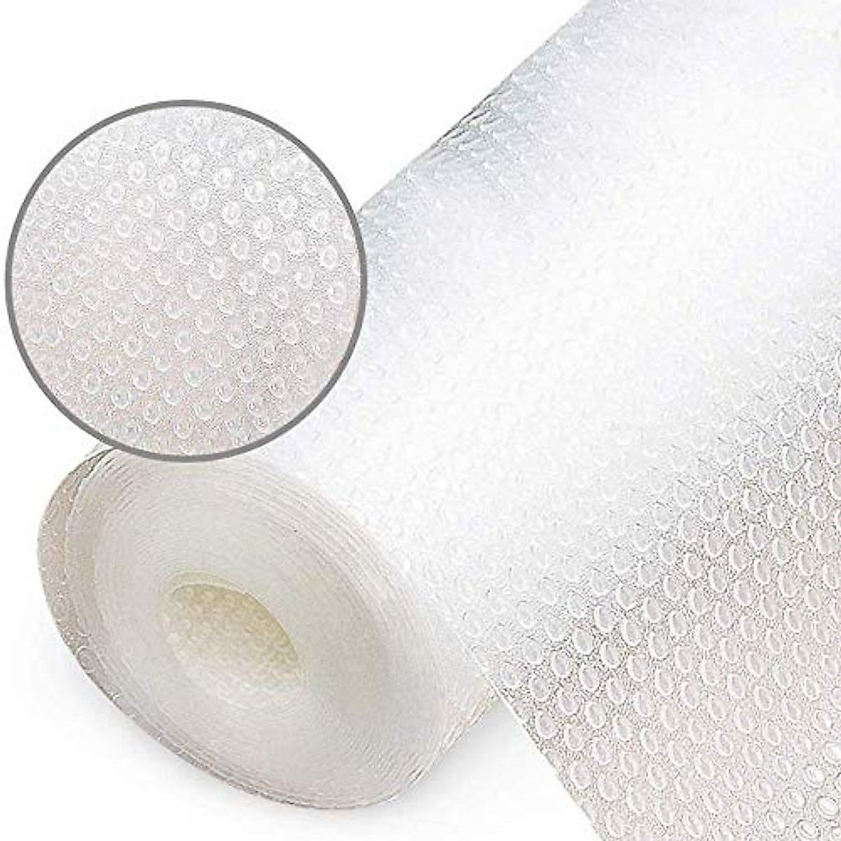 Non-Slip Transparent Waterproof, Oil-Proof Washable Refrigerator Mat/Pad/Liners for Shelves, Cabinet, Desks, Non-Adhesive, Anti-Slip Drawer Liner. Approx. 9’10” x 5.7” or (300cm x 45cm)