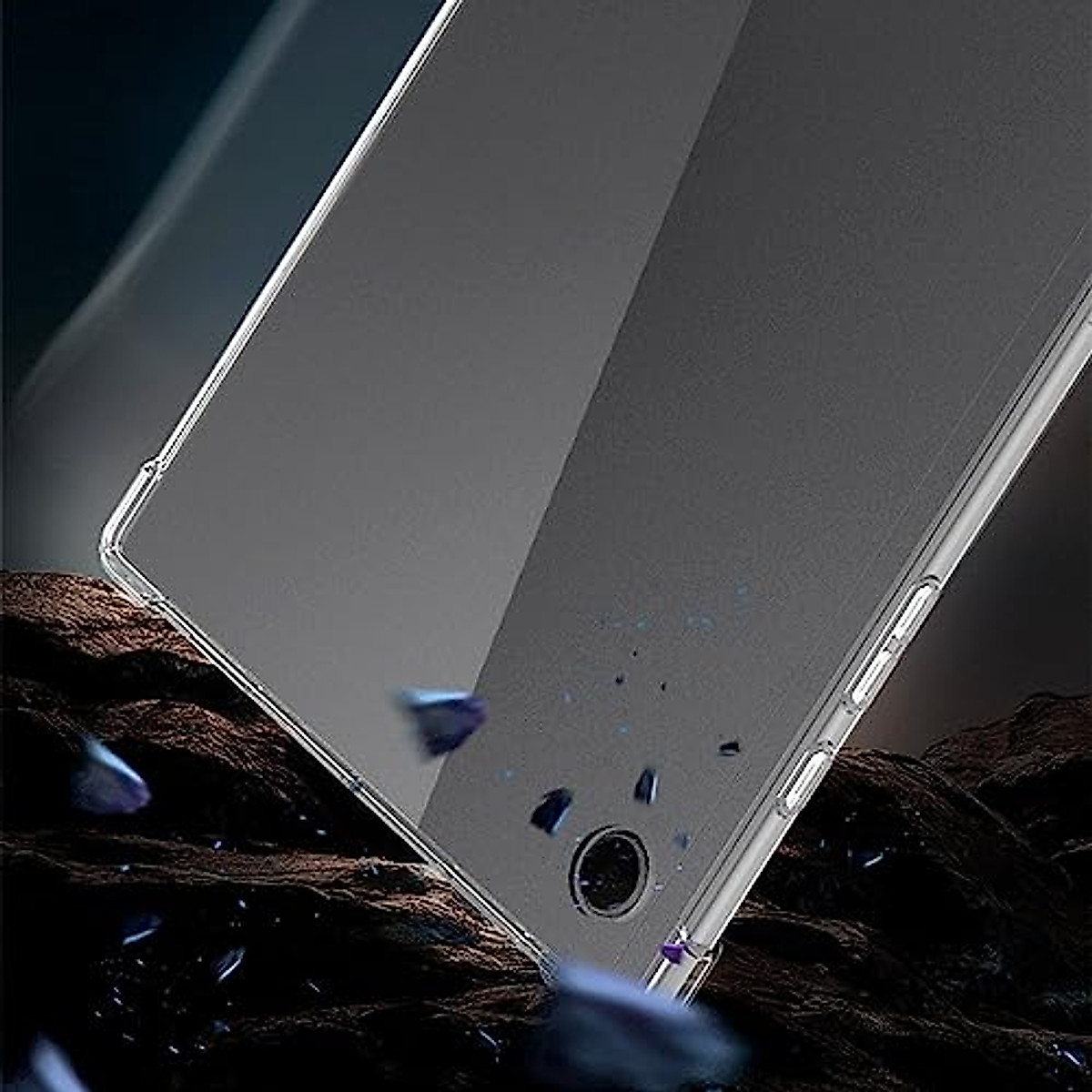 Clear Case Compatible with Samsung Galaxy Tab A8 10.5" SM-X200 X205 2022 2021 Transparent TPU Ultra-Thin Protective Cover (Color : Transparent, Size : A8 10.5 SM-X200)