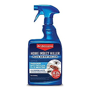 BioAdvanced Home Pest Insect Killer Plus Germ Killer, Ready-to-Use, 24 oz