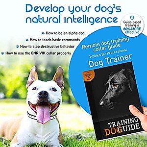 Extra Small Size Dog Training Collar with Remote for Small Dogs 5-15lbs and Puppies with Shock - Waterproof & 1000 Ft Range