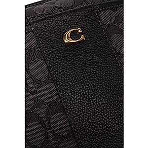 COACH Box Program Signature Jacquard Kitt Smoke/Black One Size