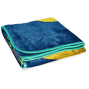 Outer Banks OBX Sunset Throw Blanket - Measures 46 x 60 inches - Fade Resistant Super Soft Fleece Bedding (Official Netflix Product)