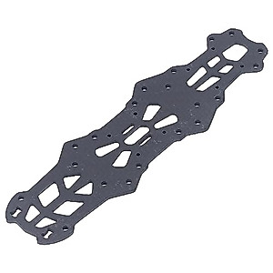 FPV Drone Frame, Racing Drone Frame Lightweight 7in H Structure Carbon Fiber 295mm for Replacement (Red)