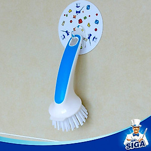 MR.SIGA Pot and Pan Cleaning Brush - Pack of 2