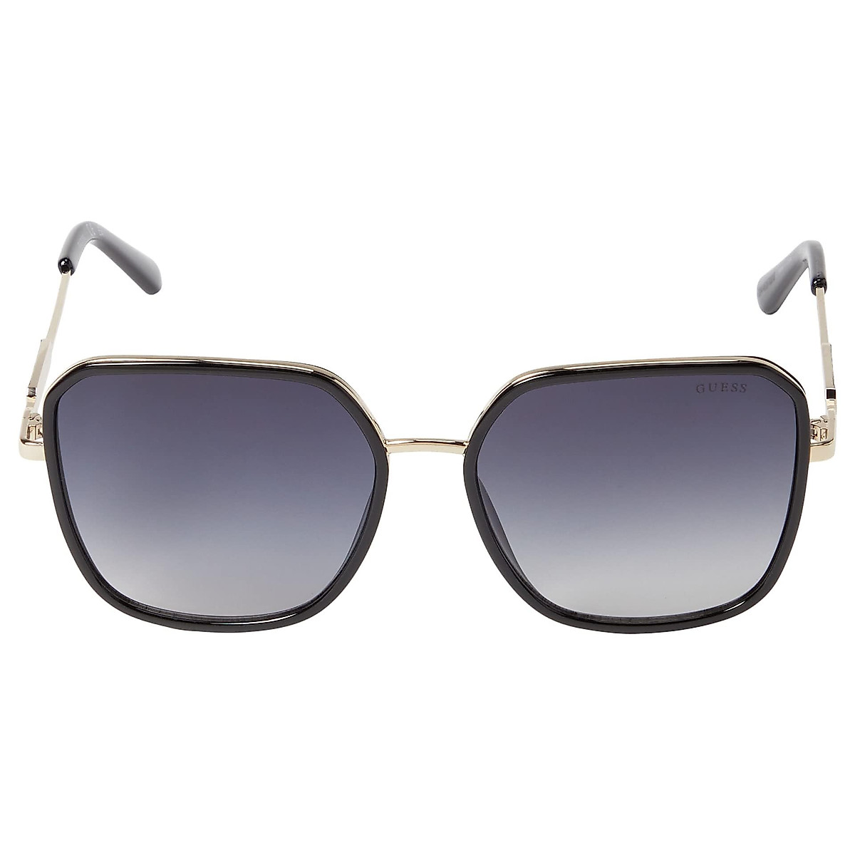 GUESS 59 mm GF6153 Shiny Black/Gradient Smoke One Size