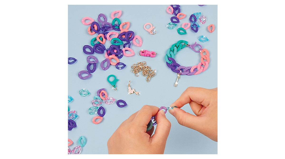 Disney Princess Ariel DIY Necklace & Bracelet Kit for Girls