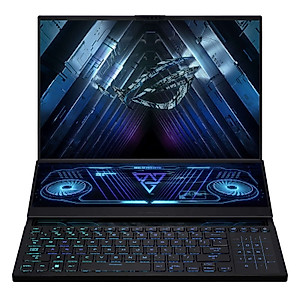 XOTICPC 2023 ASUS ROG Zephyrus Duo 16 GX650PZ Gaming Laptop (AMD Ryzen 9 7945HX, 64GB RAM, 1TB NVMe SSD, RTX 4080 12GB, 16" QHD+ 240Hz 3ms, Win 11 Pro) Gamer Notebook Computer