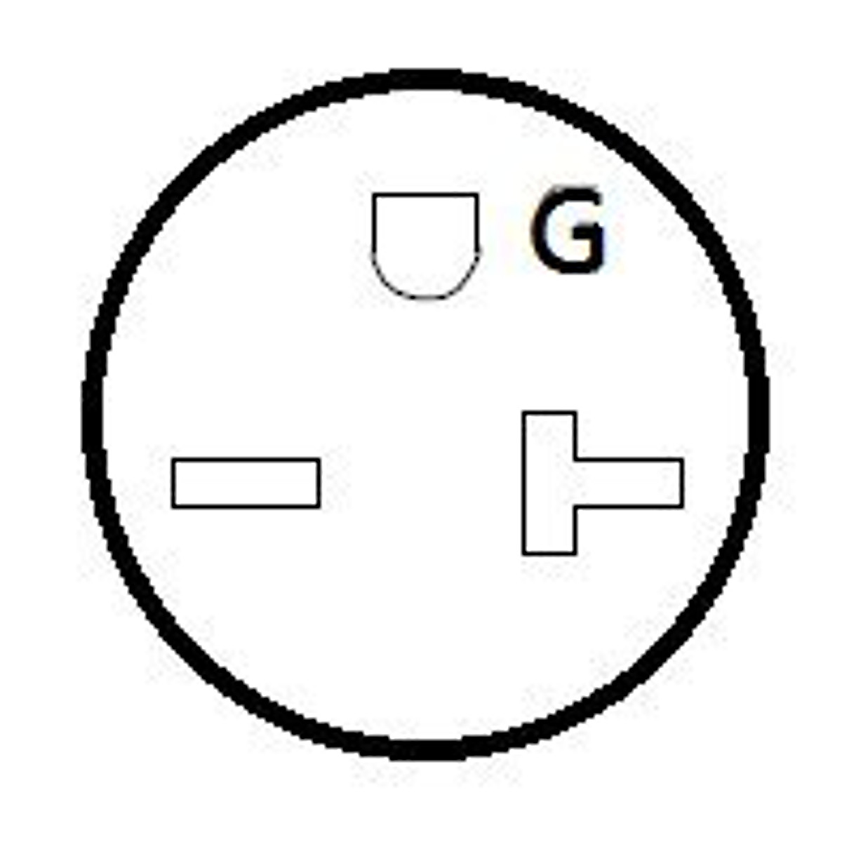 Parkworld 885767 NEMA 6-20 Extension Cord 6-20P to 6-20R (T Blade Female Also for 6-15R Adapter) 250V, 20A, 5000W (16FT)