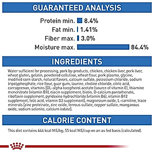 Royal Canin Feline Weight Care Thin Slices in Gravy Canned Adult Wet Cat Food, 3 oz can (6-pack)