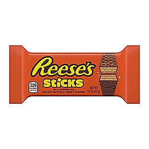 REESE'S Peanut Butter Candy Sticks, 1.5 Ounce (Pack of 20)