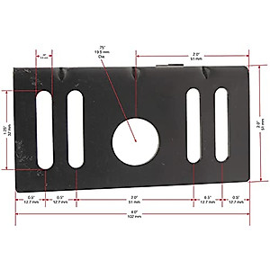 Tech Team Bed Frame Extension Set, Extend a Metal Bedframe to Meet a Headboard or Footboard, 2 Pieces, Hardware Included