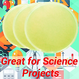 Nutrient Agar Plates by Evviva Sciences, Prepoured Nutrient Agar Petri Dishes for Science Fair Projects & Microbiology Experiment, Helps Microorganisms Thrive - Swabs Not Included