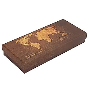 Zerodis Feather Pen Set,Vintage Calligraphy Dip Pen Feather Pen Refined Plated Rod Quill Ballpoint Pen for Kids (SP172043 Pearlescent Dark Green)