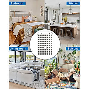 20 Pcs Replacement Glue Cards Compatible with DFAGIE GS6 Fly Trap Indoor, Plug-in Flying Insect Trap Refills for Mosquito Fruit Fly Moths Gnat Trap for House