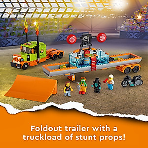 LEGO City Stunt Show Truck 60294 Building Kit (420 Pieces)