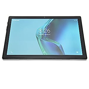 Cosiki 10 Inch Tablet, Call Support 8G RAM 128G ROM Tablet PC Octa Core Processor for Travel (Grey)