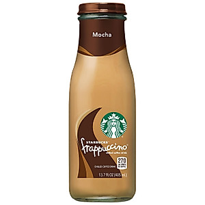 Starbucks Frappuccino Coffee Drink, Mocha, 13.7 fl oz Bottles (12 Pack)