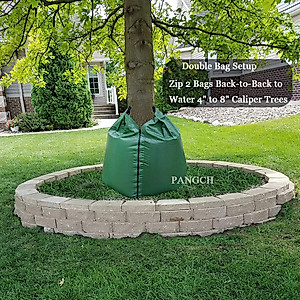 Tree Watering Bag, 20 Gallon Slow Release Tree Watering Bags-Drip Irrigation Bag for Newly Planted or Established Trees (3 Pack)