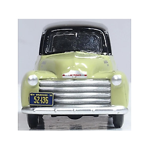 1950 Chevy Panel Van Speciality Foods Light Green and Black 1/87 (HO) Scale Diecast Model Car by Oxford Diecast 87CV50004