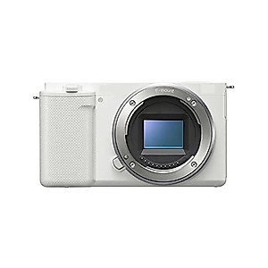 DYOSEN Digital Camera ZV-E10 Mirrorless Camera (Body Only, Black,White) Digital Camera Photography (Color : W)