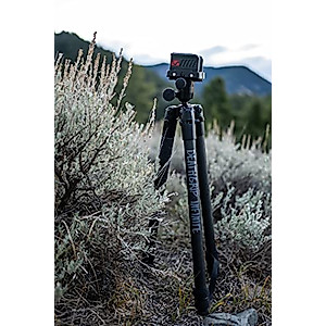 BOG DeathGrip Infinite Carbon Fiber Tripod with Heavy Duty Construction, 360 Degree Ball Head, Quick-Release Arca-Swiss Mount System, and Optics Plate for Hunting, Shooting, Glassing, and Outdoors
