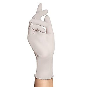 HALYARD Sterling Nitrile Exam Gloves, Powder-Free, 3.8 mil, 9.5", Gray, Medium, 50707 (Box of 200)