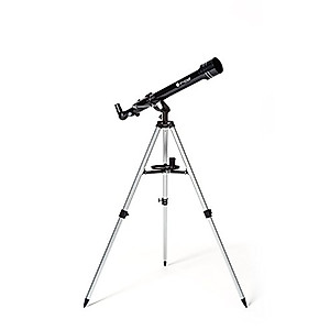 Zhumell 60mm AZ Refractor Telescope,ZHUN001-1,Black
