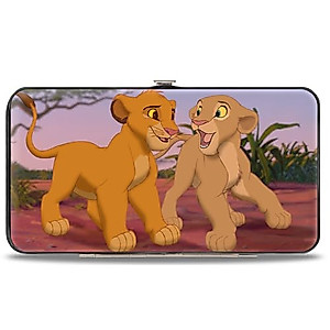 Buckle-Down Women's Hinge Wallet-The Lion King, 7" x 4"