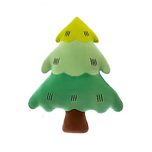 CHELEI2019 19.7" Leaf Pillow,3D Stuffed Plant Pine Tree Shaped Throw Plushie for Room Decor